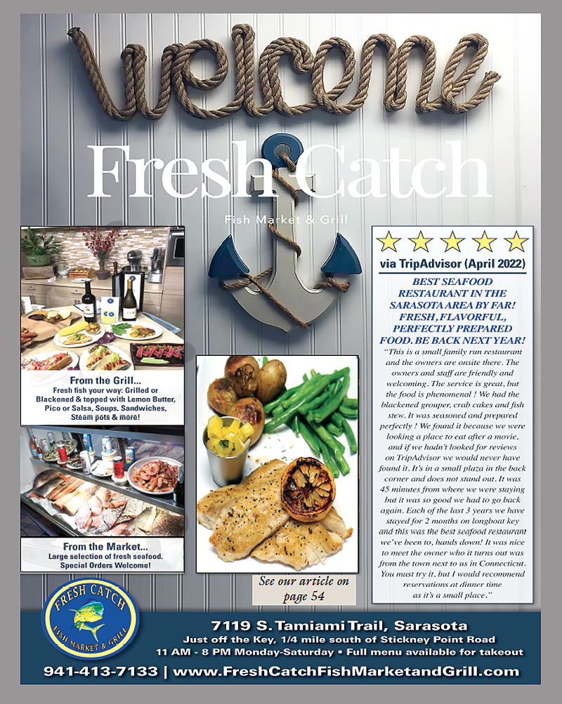 Dining And Travel In The Bradenton/Sarsota Area -Taste Magazine